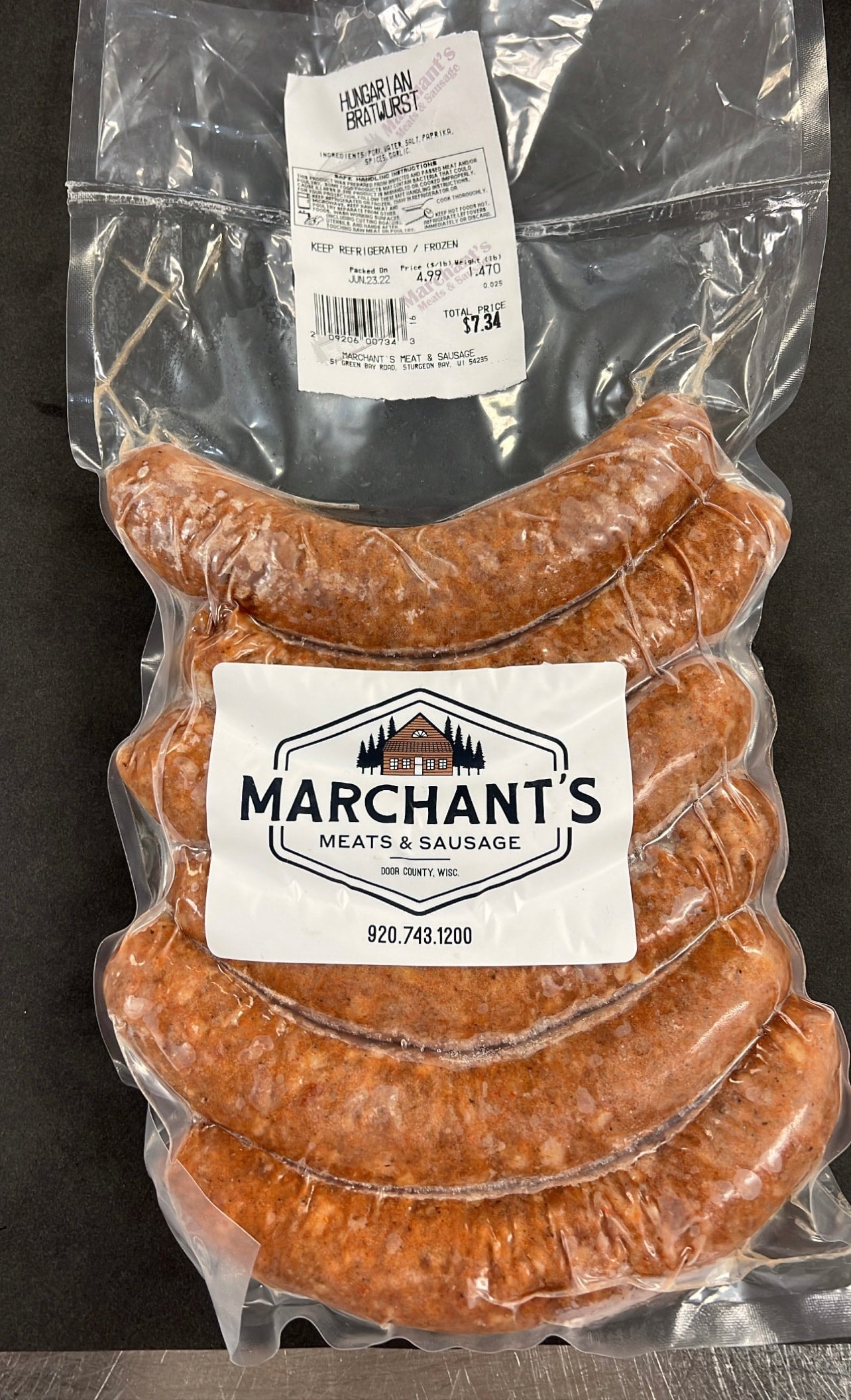 Hungarian Bratwurst | Marchant's Meats & Sausage